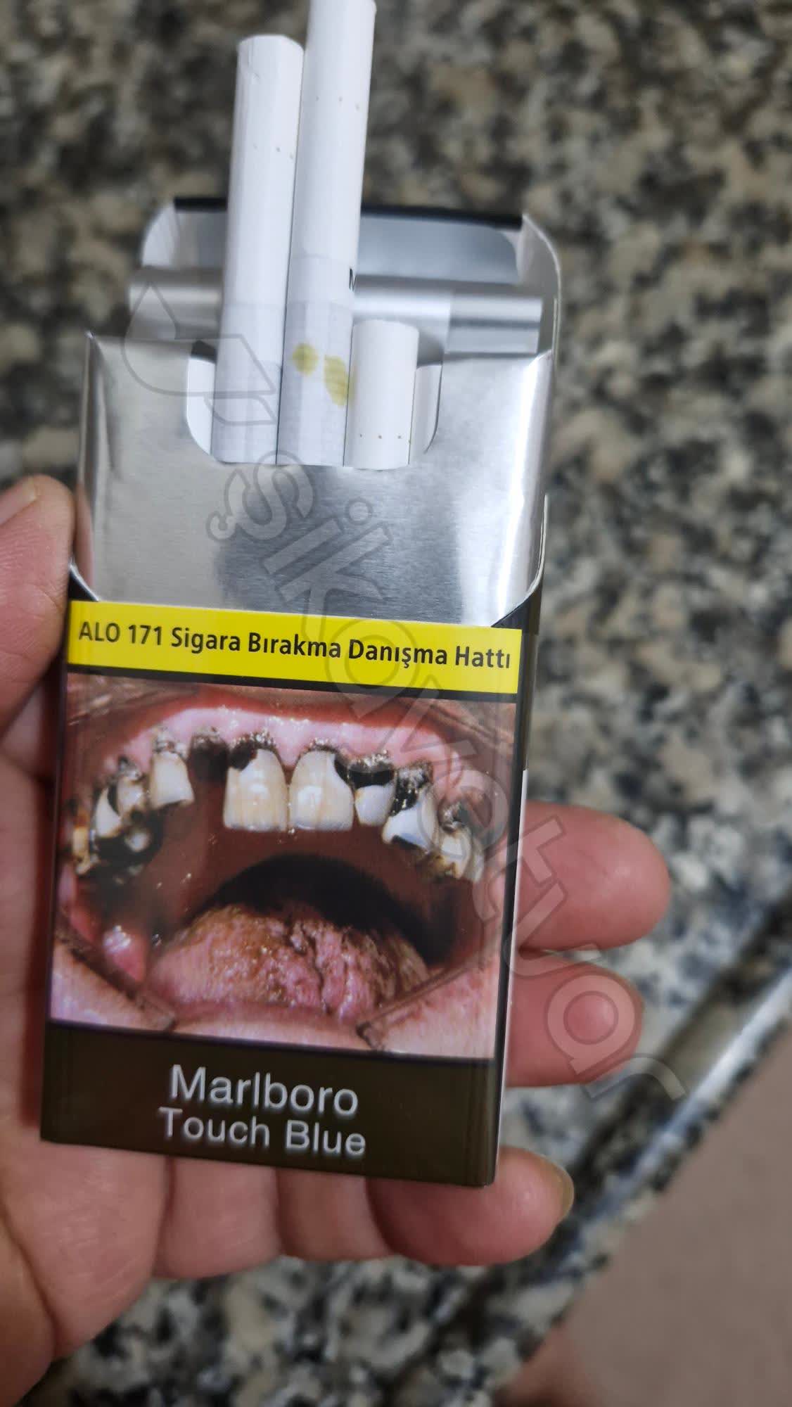 Philip Morris Marlboro Touch Blue Paketinde Şüpheli Lekeler - Şikayetvar