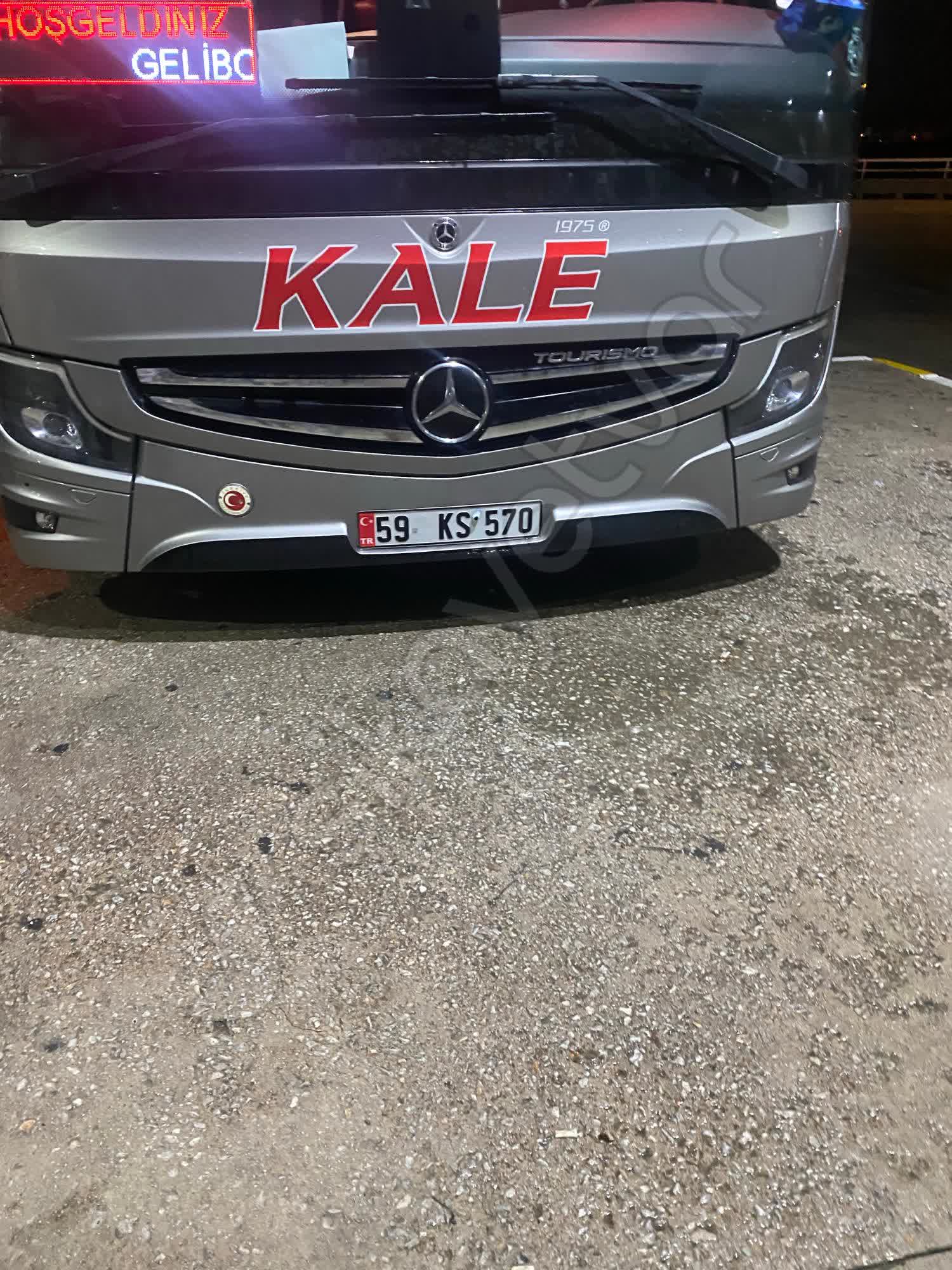 Kale Seyahat Otobüsün Geç Hareket Etmesi Ve İlgisiz Muavin - Şikayetvar