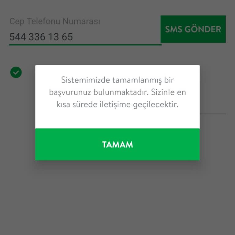 TEB CepteTeb Mobil Uygulama Üzerinden Müşteri Olma Sürecinde Bağlantı ...