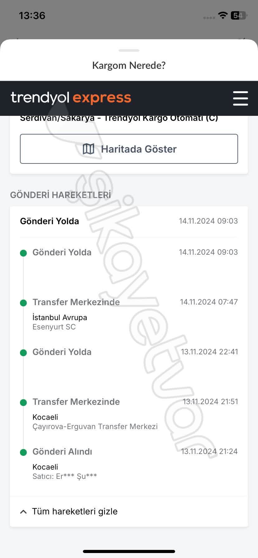 Trendyol Express İle Kayıp Kargo Mağduriyeti - Şikayetvar