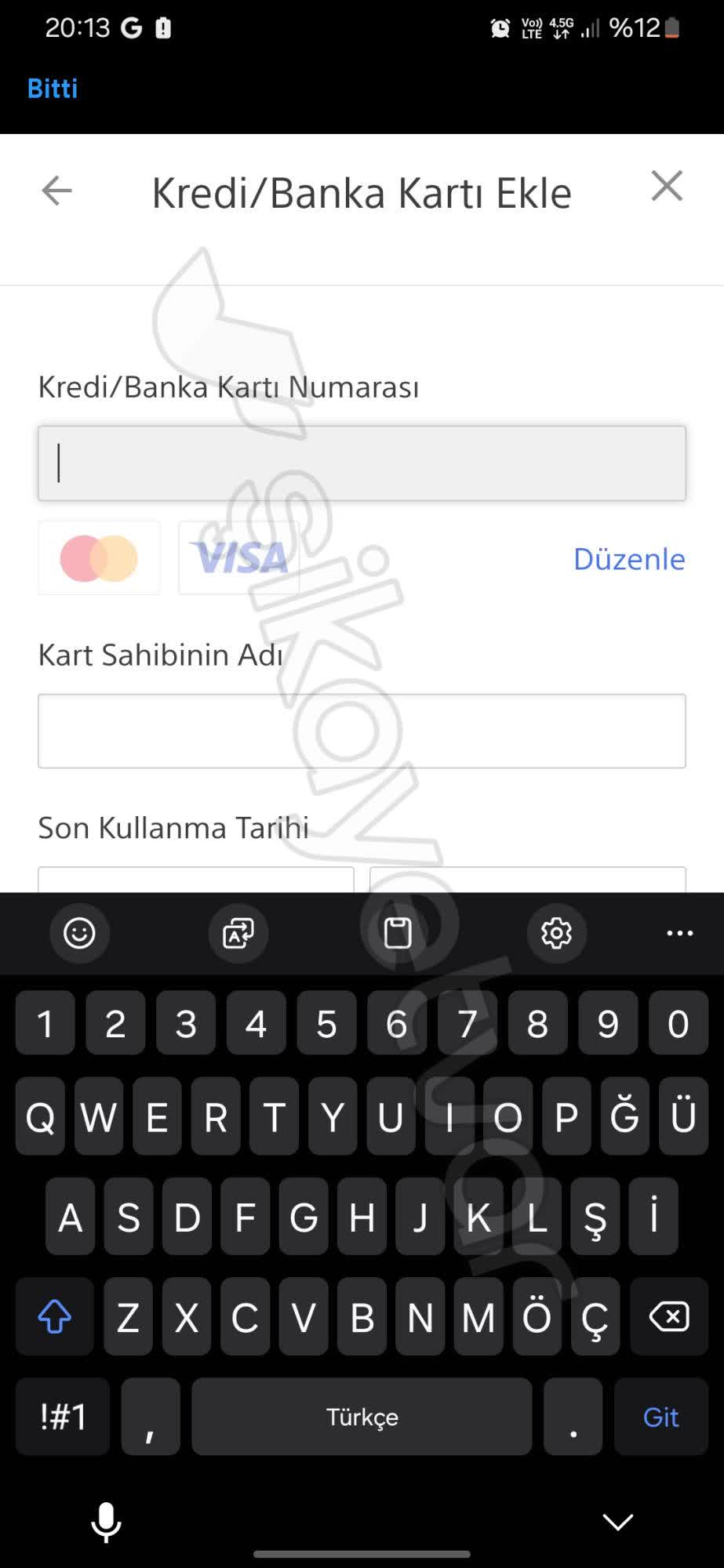 Troy Ödeme Troy Kart İle PlayStation Store Sorunu - Şikayetvar