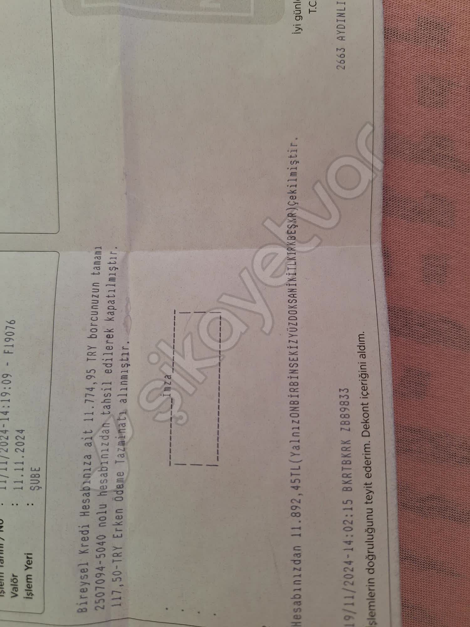 Ziraat Bankası İpotek Terkini İşlemindeki Gecikme Mağduriyeti - Şikayetvar