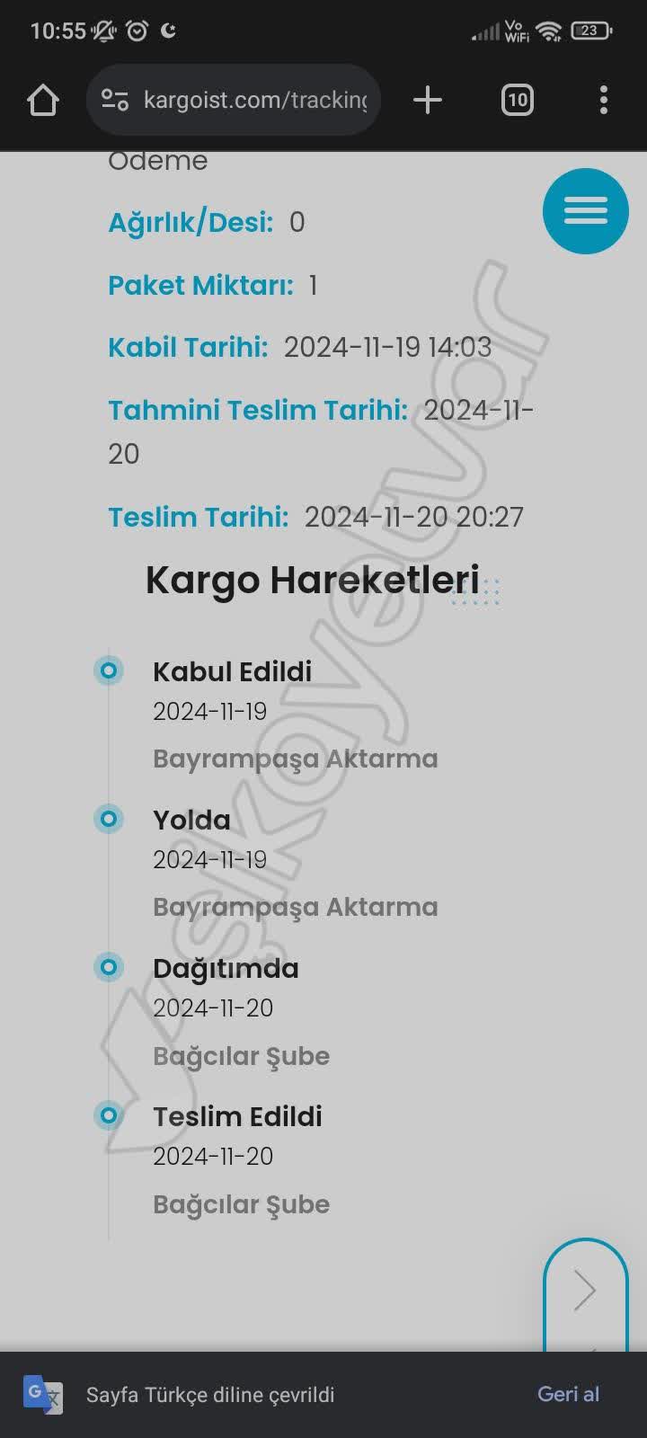 Kargoist Kayıp Kargo: Teslim Edilmediği Halde Teslim Edildi Görünüyor ...