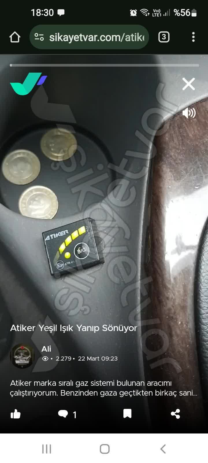 Atiker Peugeot 206 Gaz Sistemi Sorunu! - Şikayetvar