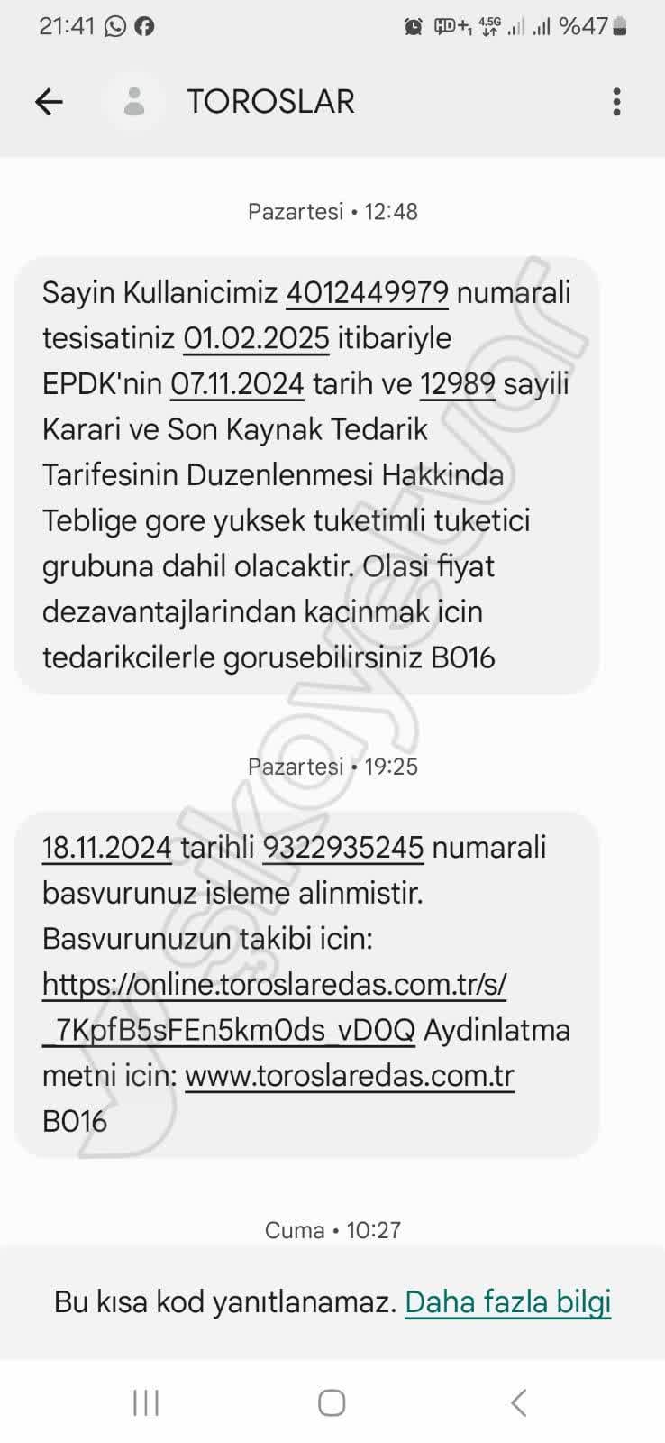 EPDK Elektrik Tarifesi Değişikliği Hakkında Belirsizlik - Şikayetvar