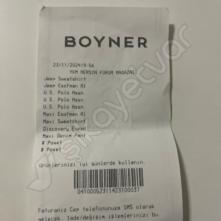 Hopi YKM & Boyner Mağazalarında Promosyon Yanıltmacası - Şikayetvar