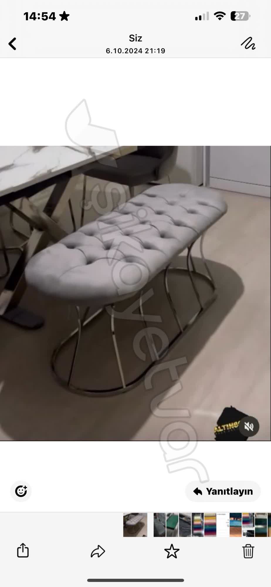 Altınsoy Masa & Sandalye Ürünü Değiştirmedi! - Şikayetvar