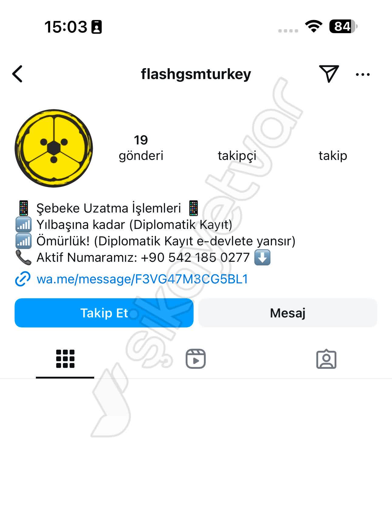 kayitcim.net | @kayitcimnet Flash GSM Turkey Mağduriyeti - Şikayetvar