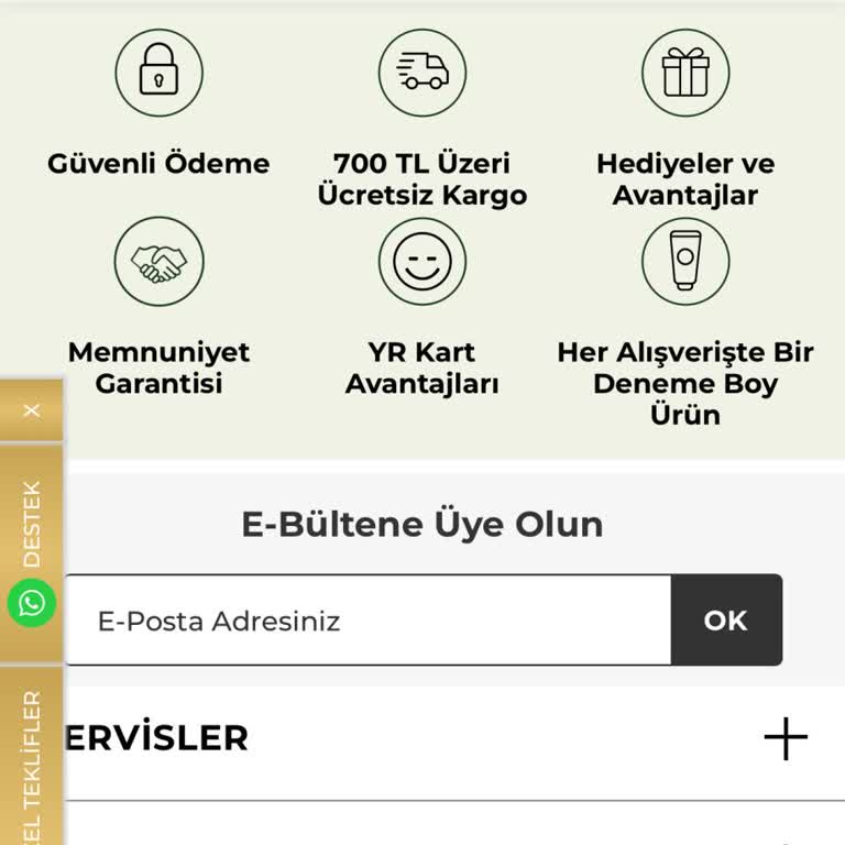 Yves Rocher Den Siparişlerim Görülmüyor - Şikayetvar