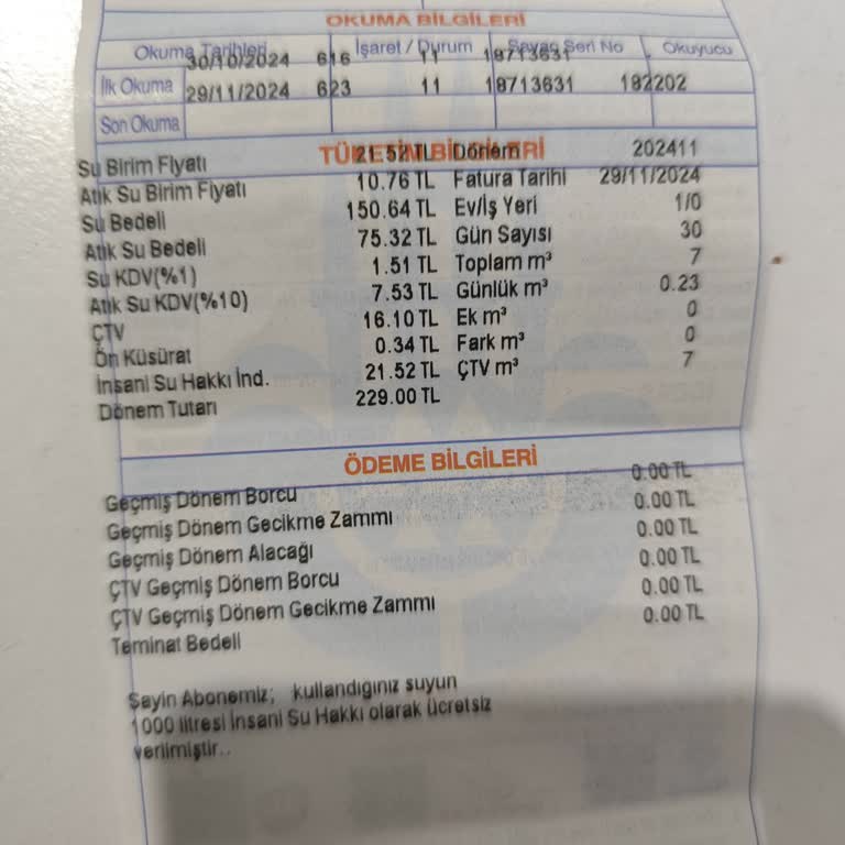 Su Faturası ve Çtv Şikayetleri - Şikayetvar