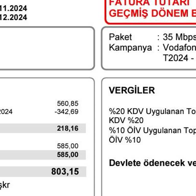 Vodafone Net Yanlış Adres Kaydı Ve Haksız Nakil Ücreti Sorunu - Şikayetvar