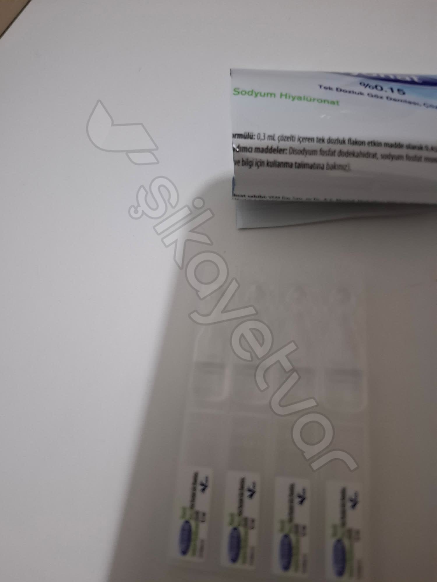 Vem İlaç Hyonat Damla Mağduriyeti - Şikayetvar