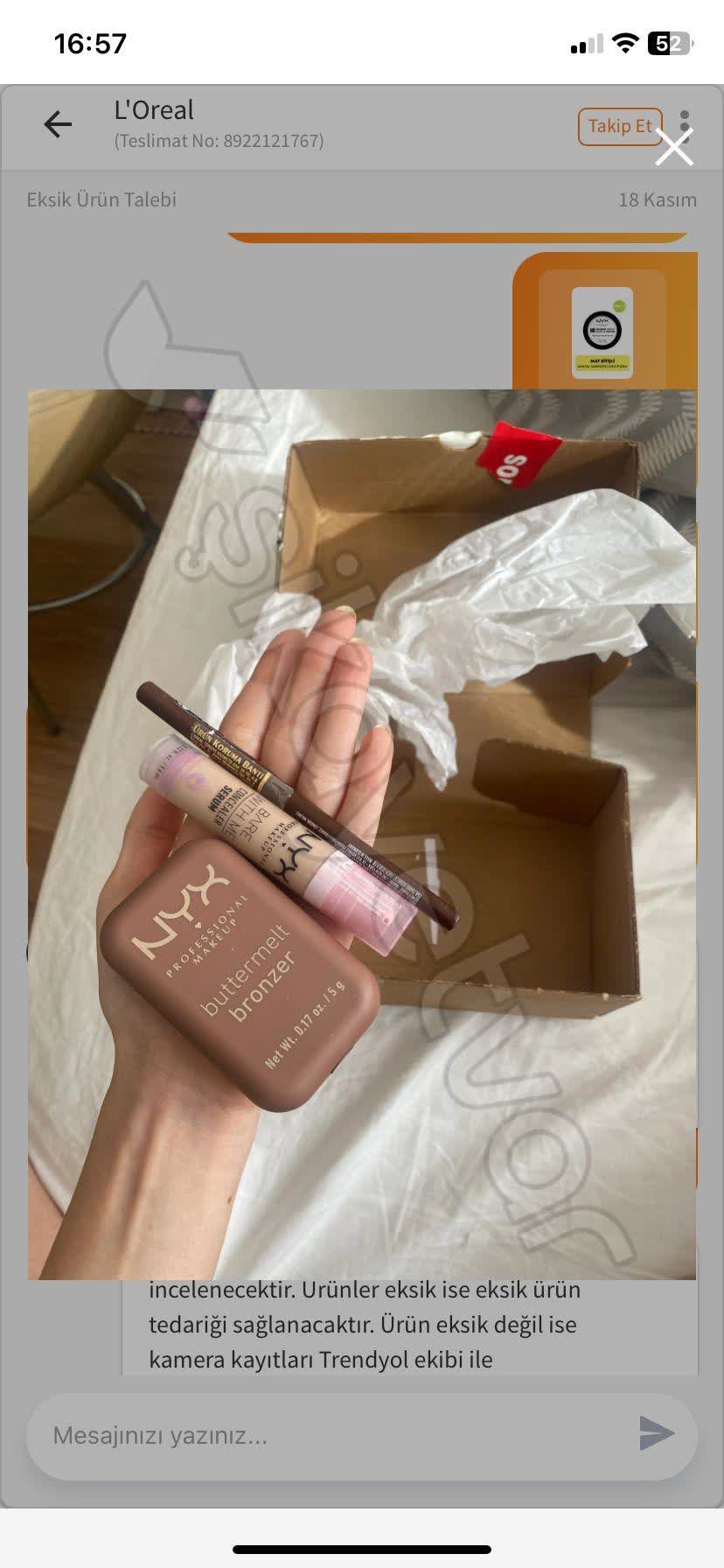 Loreal Paris L’Oréal Order Missing Product—Nyx Mini Powder Not ...