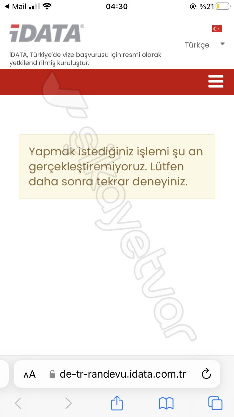 İData Randevu İptali Ve Zaman Kaybı - Şikayetvar