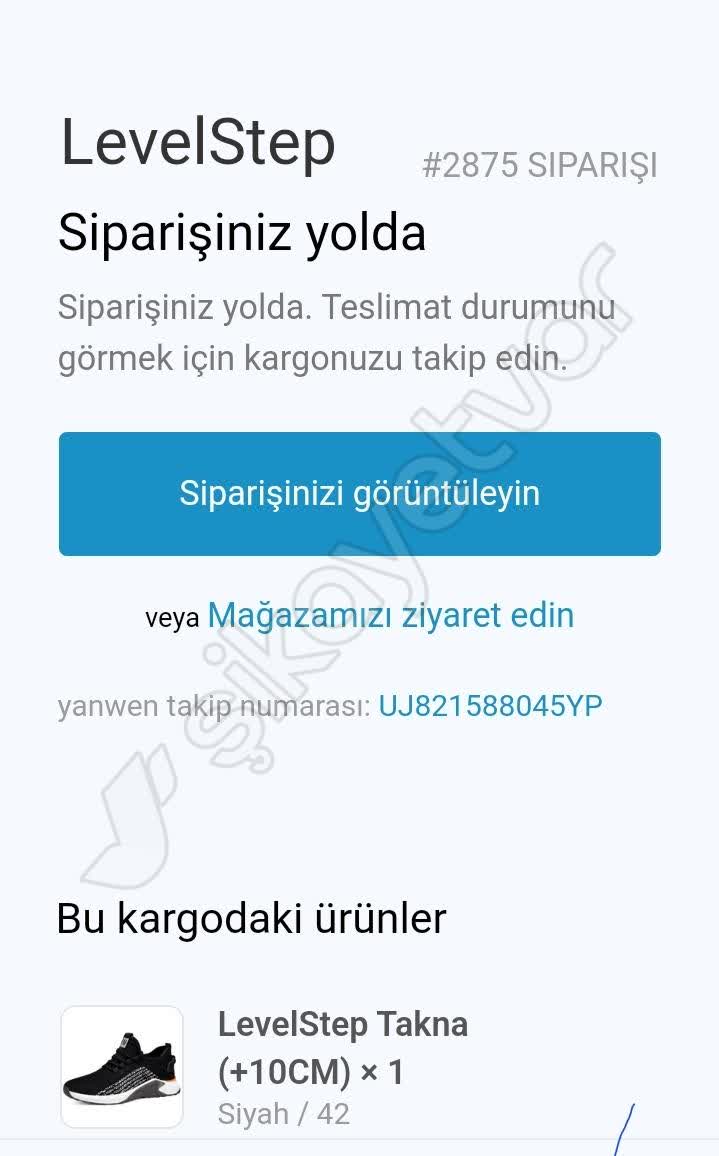 Level Step Kargo Takip Sorunu Ve İletişim Eksikliği - Şikayetvar