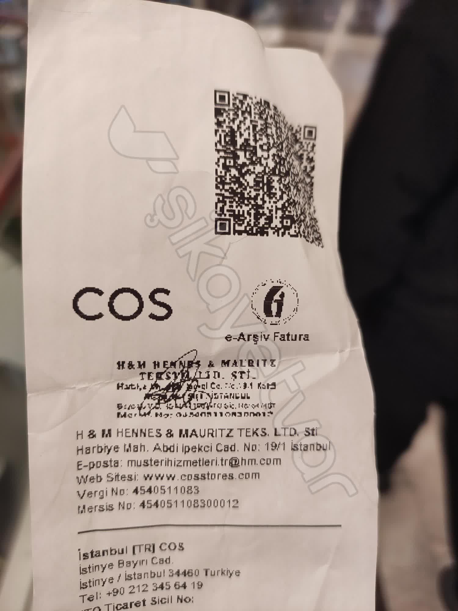 COS Refuses to Process My Return Despite Receipt and Card Details - Xolvie