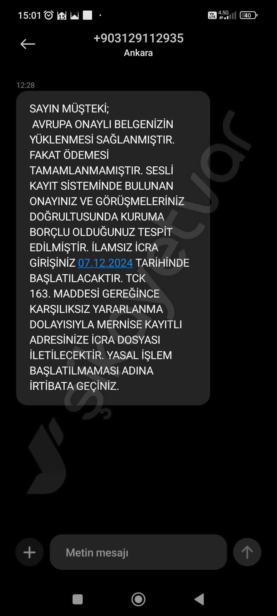 Bilge Gelişim Akademi Yanıltıcı İş İlanı Ve Tehdit Edici Davranışlar ...