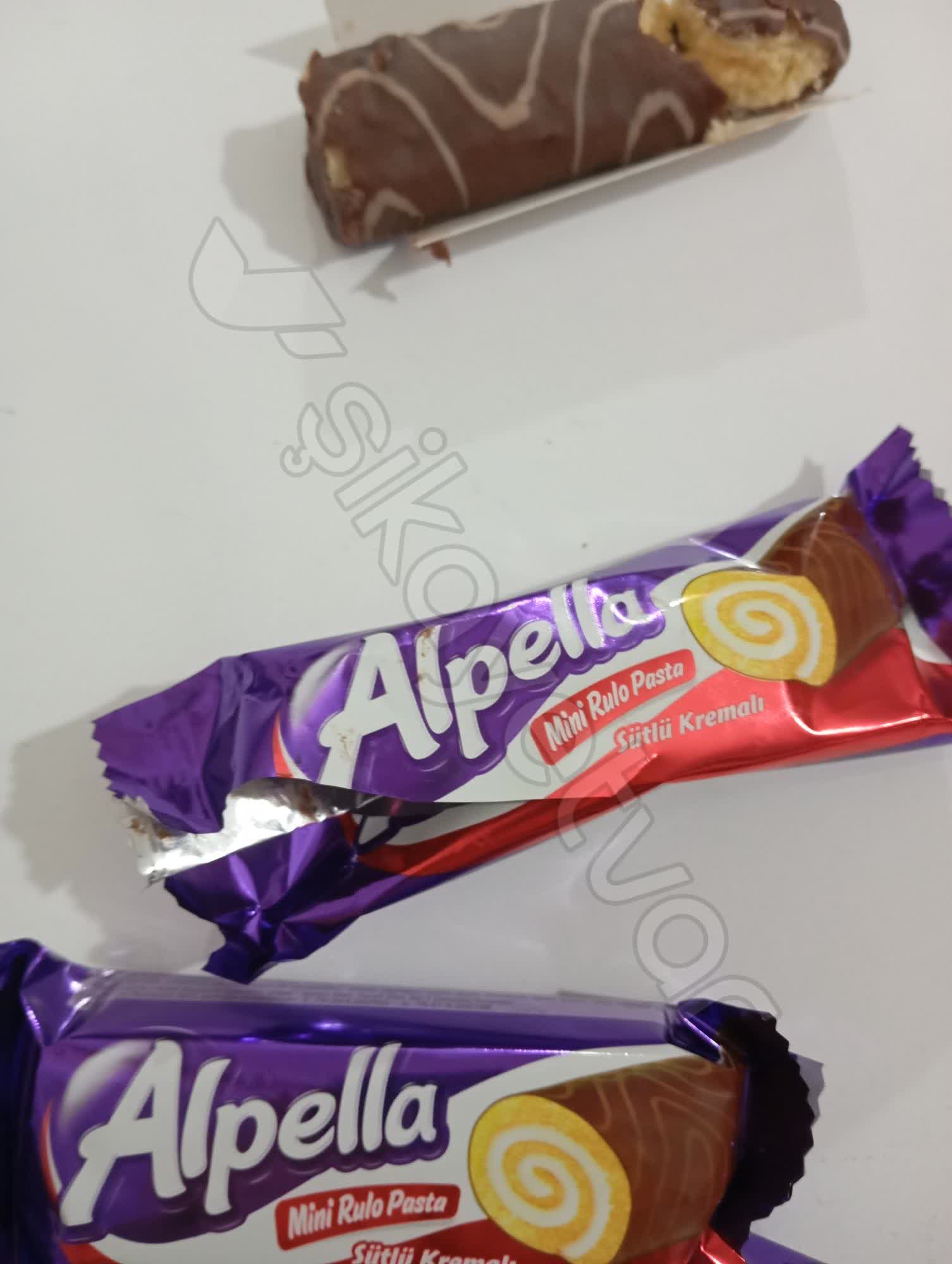 Ülker Alpella Mini Rulo Pasta Kimyasal Koku Ve Tad Sorunu - Şikayetvar