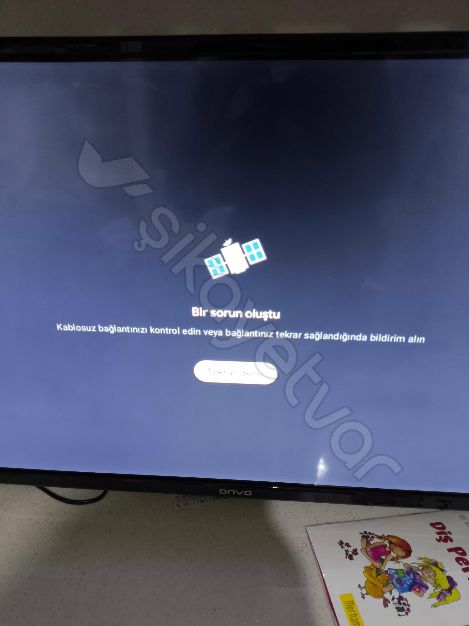 Onvo Android TV'de Google Play Sorunu - Şikayetvar