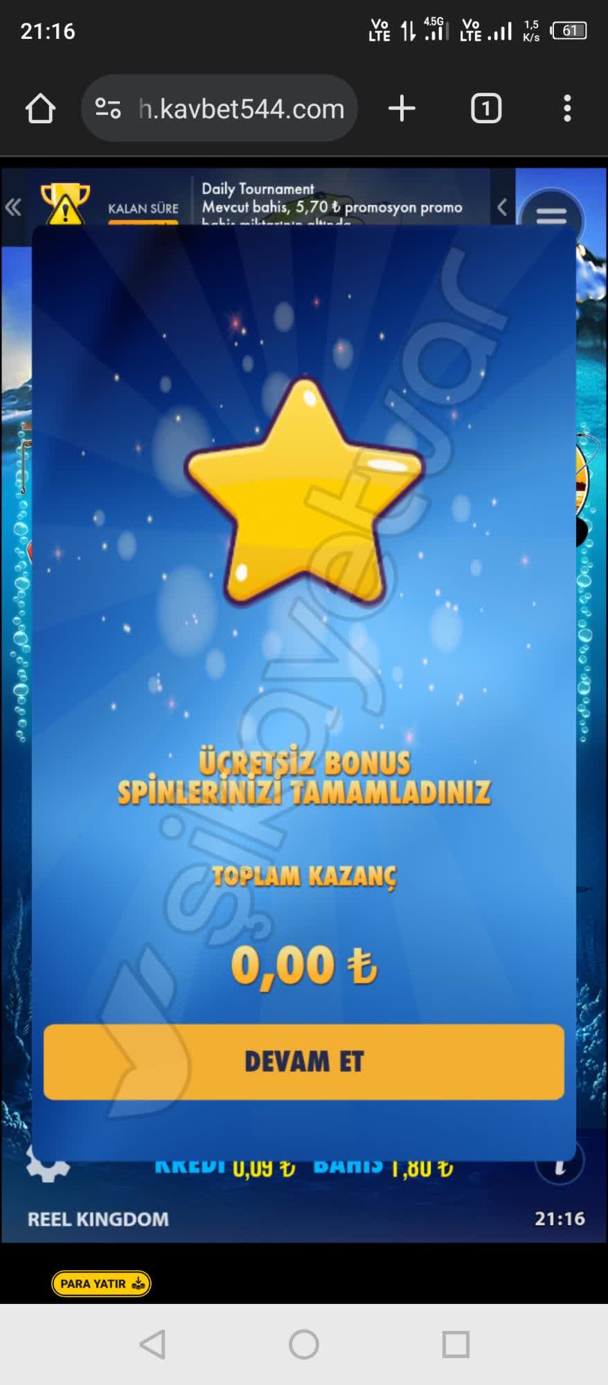 Kavbet'te Yatırım Ve Bonus Hayal Kırıklığı - Şikayetvar