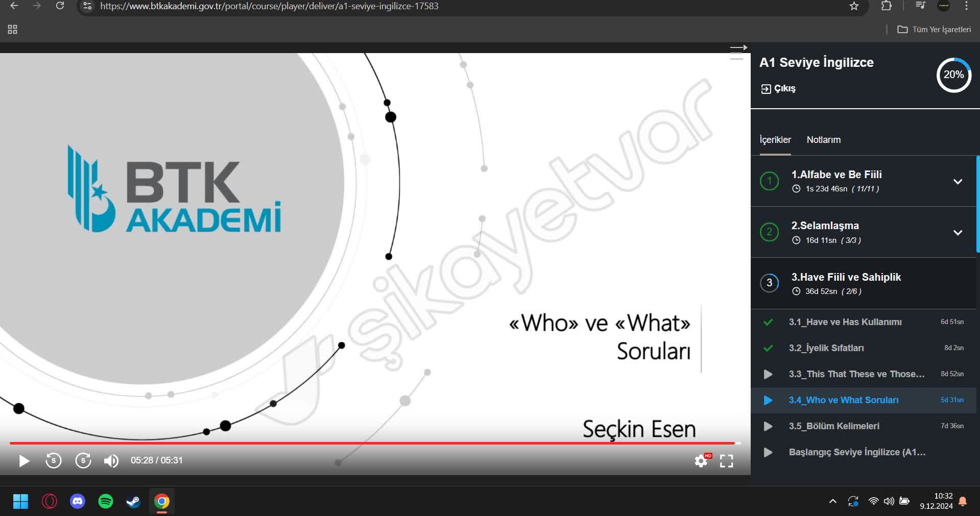 BTK Akademi Video Onay Sorunu - Şikayetvar