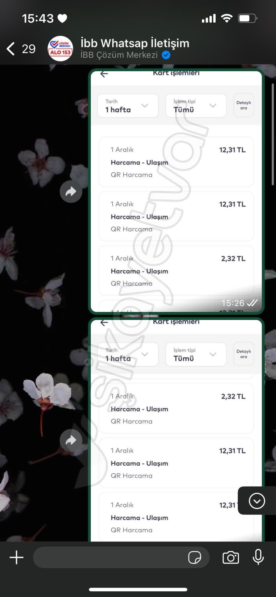 BELBİM | İstanbulkart Vapur Geçişinde Yaşanan Akbil Sorunu - Şikayetvar
