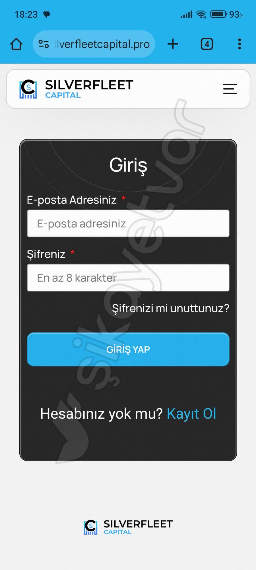 Silverfleetcapital.pro Silver Fleet Capital Kurumsal Görünüp Yanıltıyor - Şikayetvar