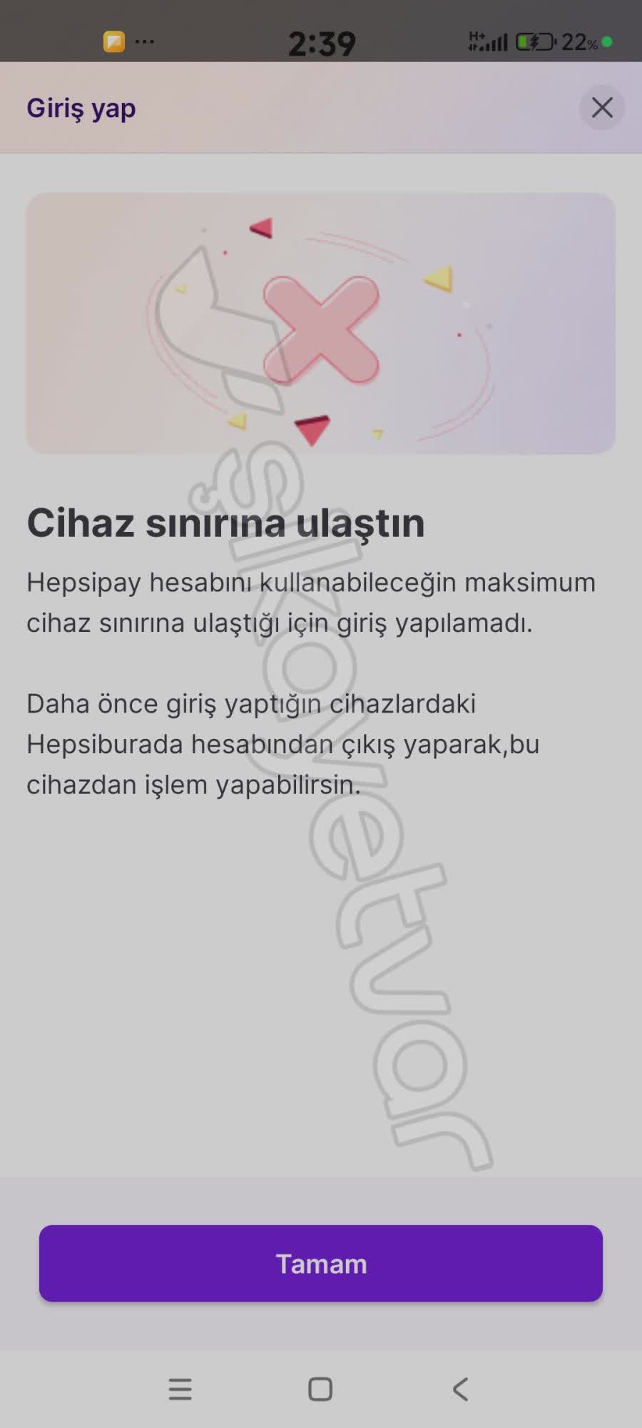 HepsiPay Hepsiburada Cihaz Limiti Sorunu Ve Güvenlik Endişesi - Şikayetvar