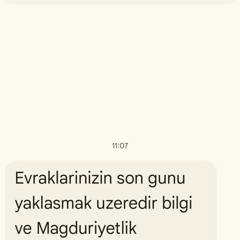 Evraklarınızın Son Günüdür - Şikayetvar