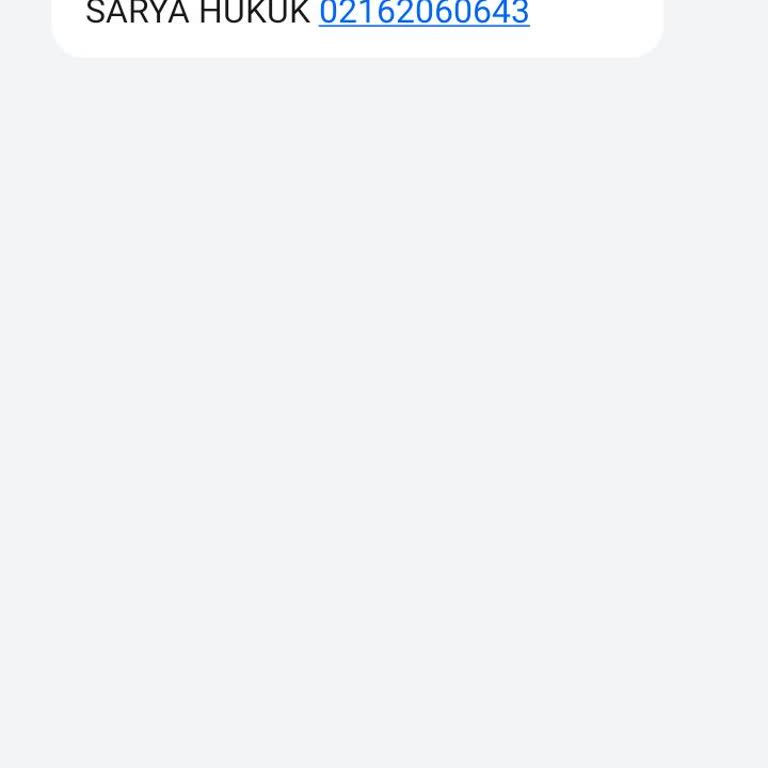 Dava / İcra SMS Dolandırıcılığı Sahte Hukuk Bürosu Mesajları - Şikayetvar
