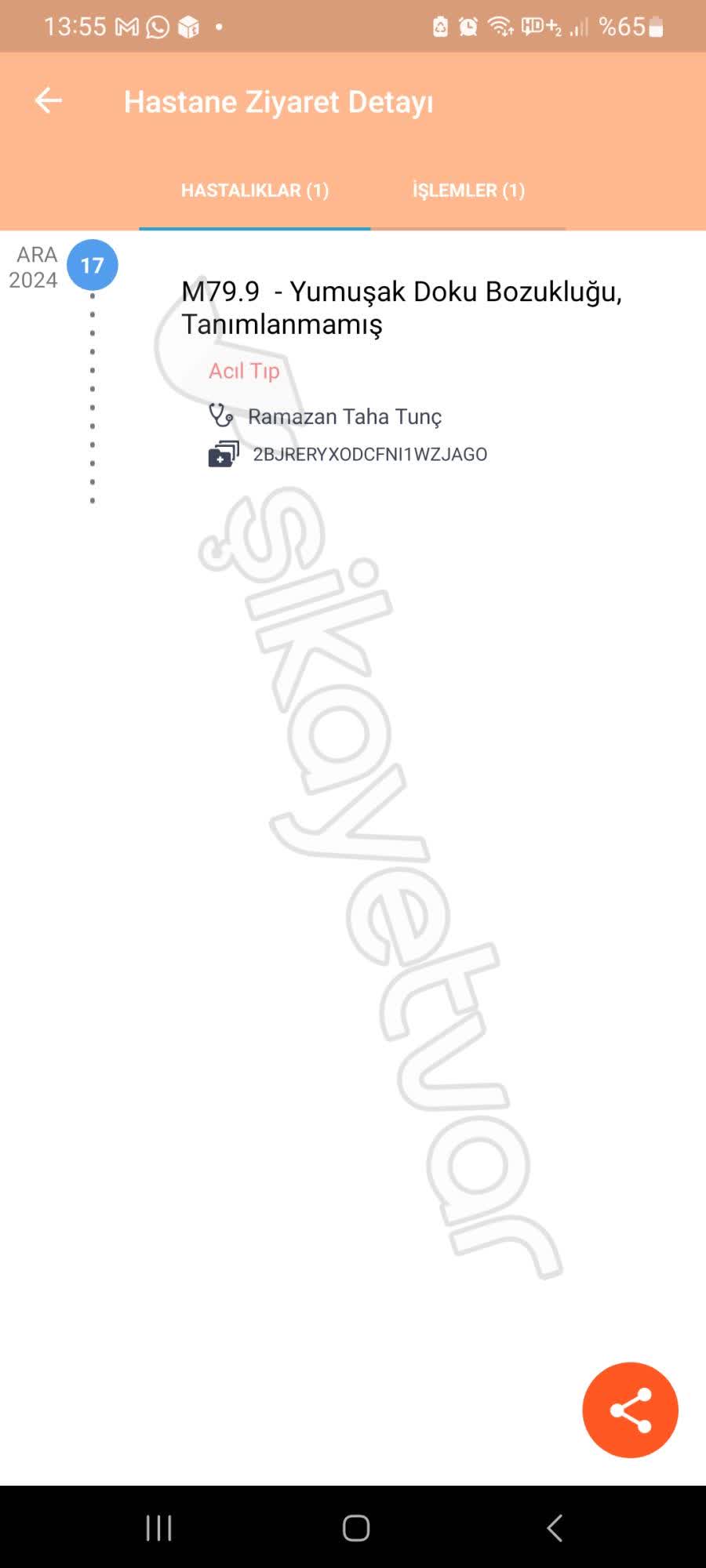 Sigorta Problemi Ve Yanlış Ücretlendirme: Tuzla Devlet Hastanesi'nde Yaşanan Sorunlar - Şikayetvar