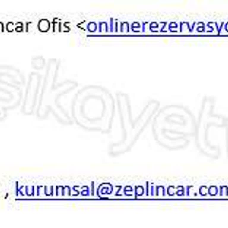 Zeplin Car Rental Rezervasyon Krizi Ve Müşteri Mağduriyeti - Şikayetvar