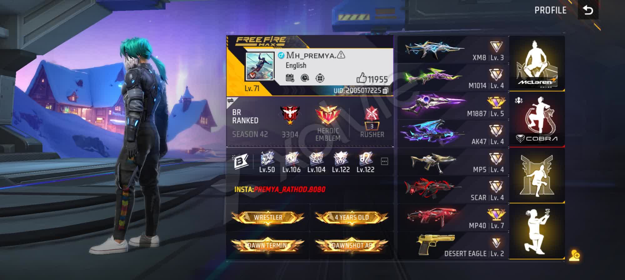 Please Return My Free Fire Max Account - Xolvie