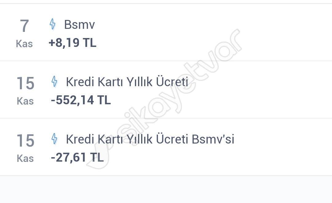 İş Bankası Platinum Kart Ücreti İadesi Talebi - Şikayetvar