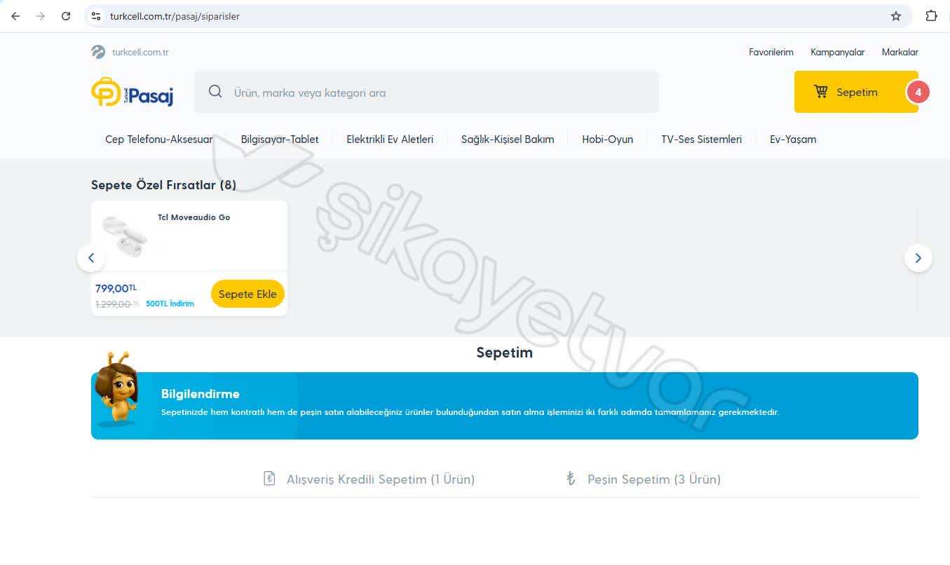 Turkcell Pasaj Ekibinden Yanıtsız Kalan Talepler - Şikayetvar