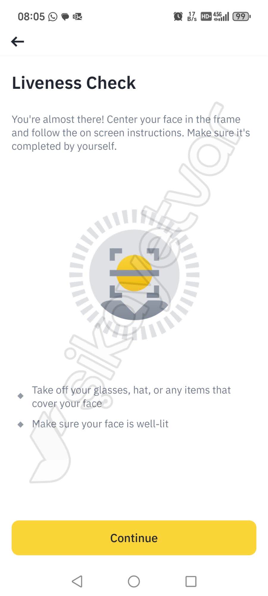 Problema para acceder a Binance, error en clave y recuperación de ...