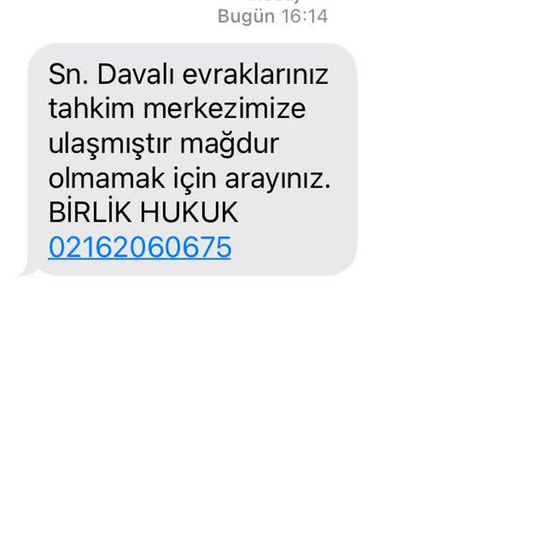 Dava / İcra SMS Dolandırıcılığı Yanıltıcı Uzlaşma SMS'i İle Mağduriyet ...