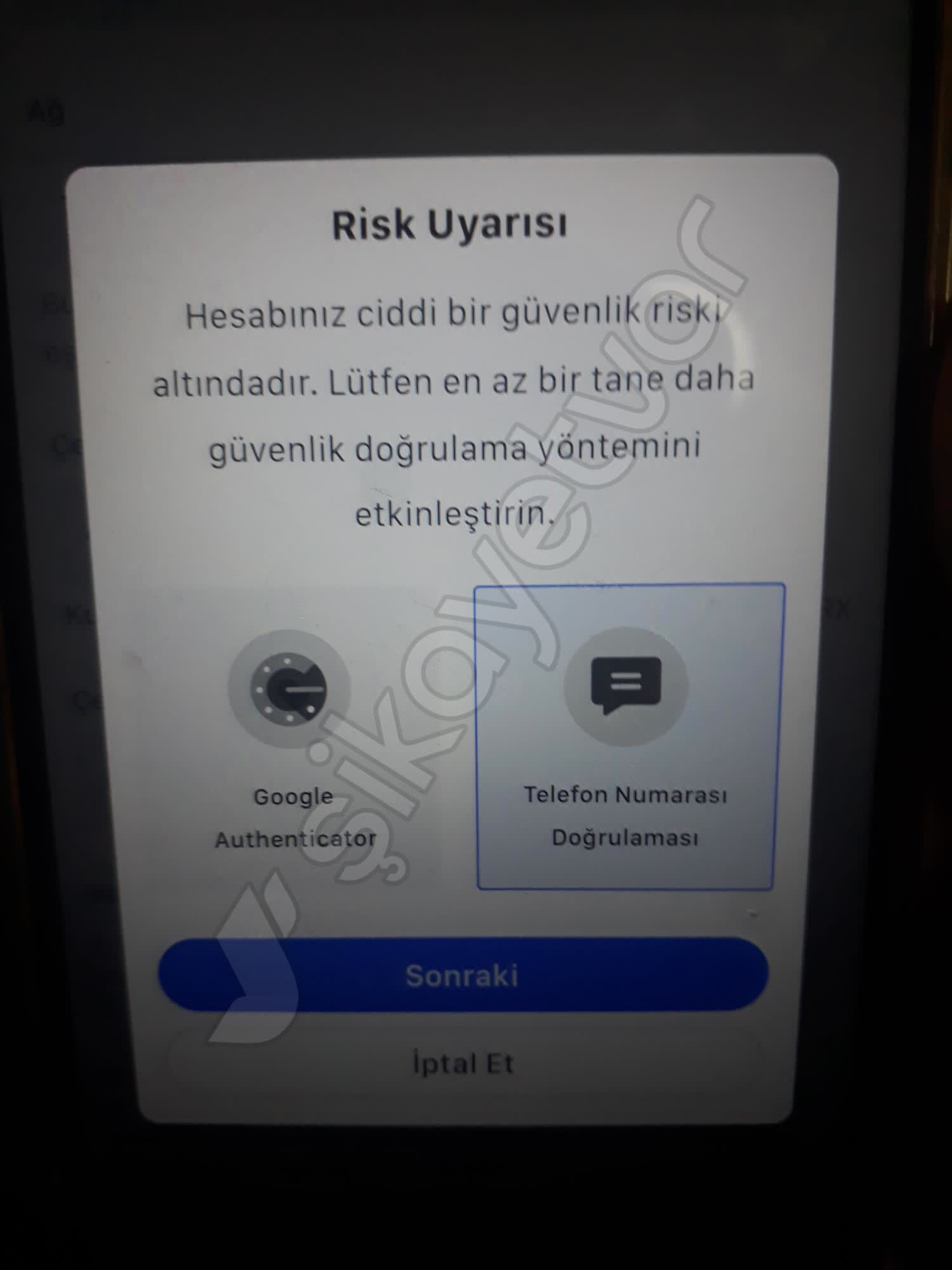 Mexc SMS Doğrulama Sorunu: Transfer İşlemi Engelleniyor - Şikayetvar