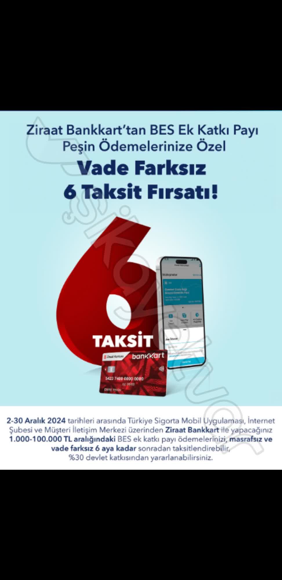 Ziraat Bankası Ziraat Bankkart BES Taksitlendirme Sorunu - Şikayetvar