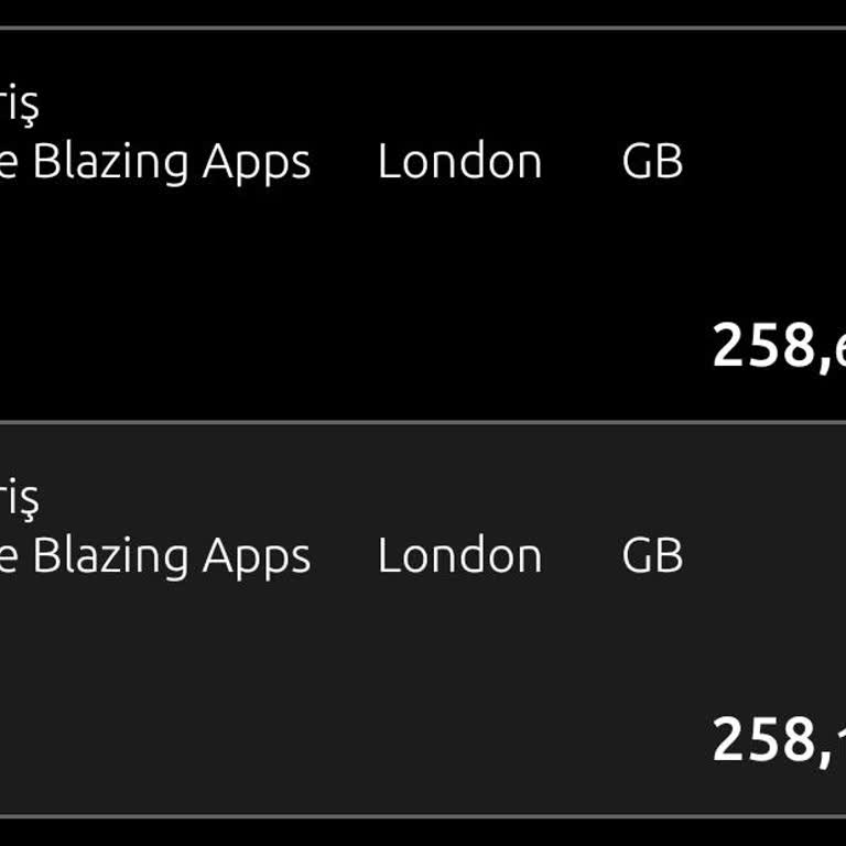 Google Play Blazing Apps London GB Şikayetim - Şikayetvar