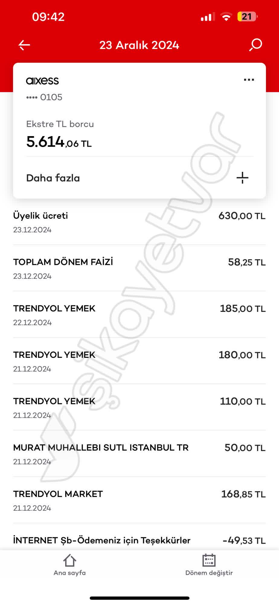 Akbank Axess Kartından Beklenmedik Üyelik Ücreti Kesintisi - Şikayetvar