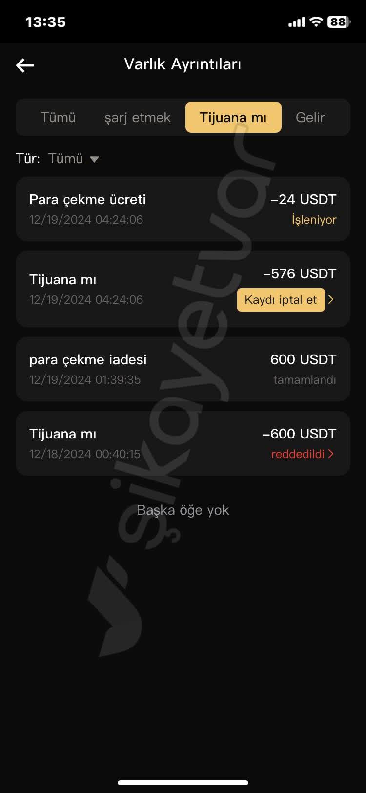 Bytesi Kripto Arbitrajında Mağduriyet Ve Para Çekim Sorunu - Şikayetvar