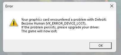 AMD Radeon RX 6600 Crashes During Detroit: Become Human’s "Cyberlife ...