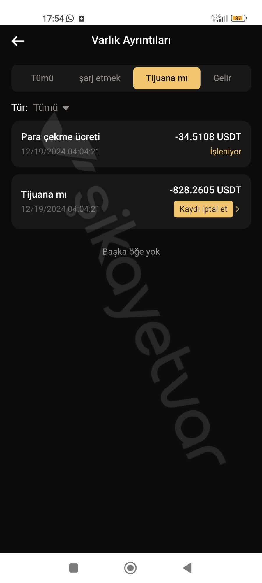 Bytesi Uygulama Parayı Alıyor Ama Vermiyor - Şikayetvar