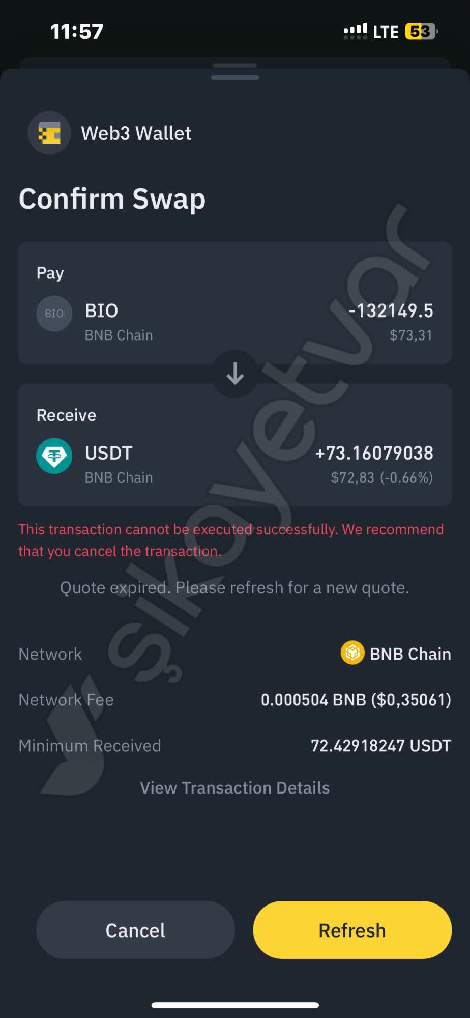 Kripto Para Yatırım Dolandırıcılığı Binance Cüzdanında Bio Coin Satış ...