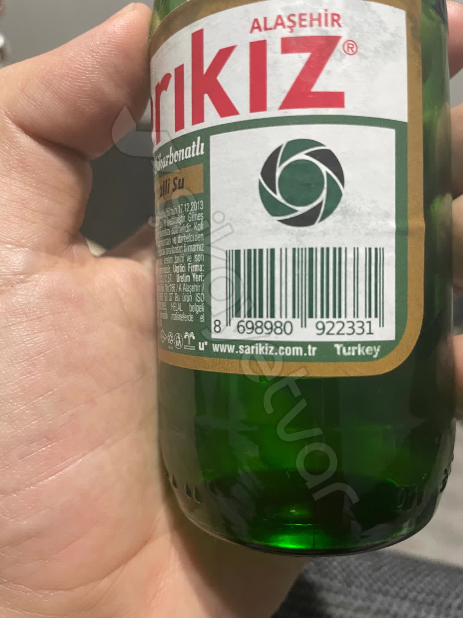 Çözüldü: Sarıkız Maden Suyu Sarıkız Soda Paketinde Kötü Koku Ve Aşırı ...