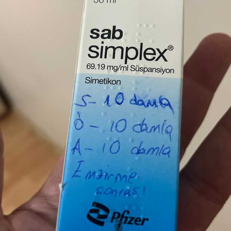 Pfizer Sab Simplex Gaz İlacı Kullanımında Yaşanan Sorunlar - Şikayetvar