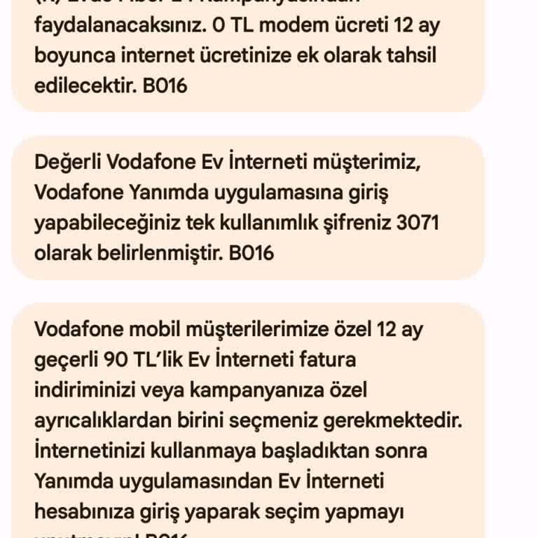 Vodafone Net Vodafone Ev İnterneti İptal Sürecinde Yaşanan Sorunlar ...