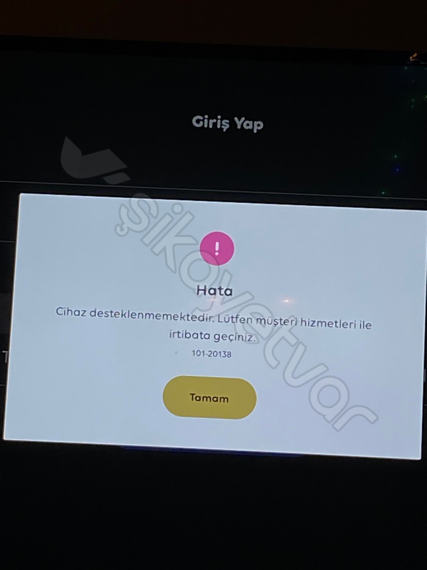 Turkcell TV+ Suny Android TV'de TV Plus Hatası Ve Destek Eksikliği ...