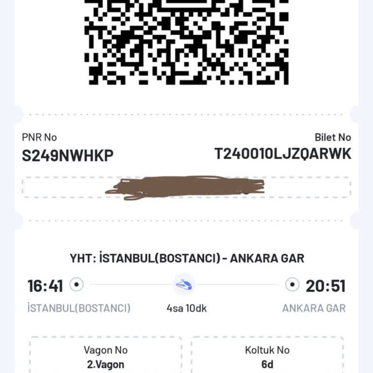 TCDD Bilet Kayboldu, Mağduriyet Yaşandı! - Şikayetvar